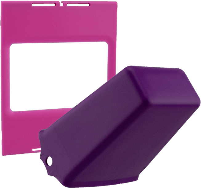 Purple TogglePink Trim Combo – MonsterSwitch